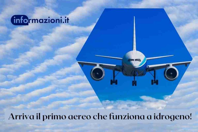 Progettato il primo aereo che funziona a idrogeno: ecco quando volerà ...