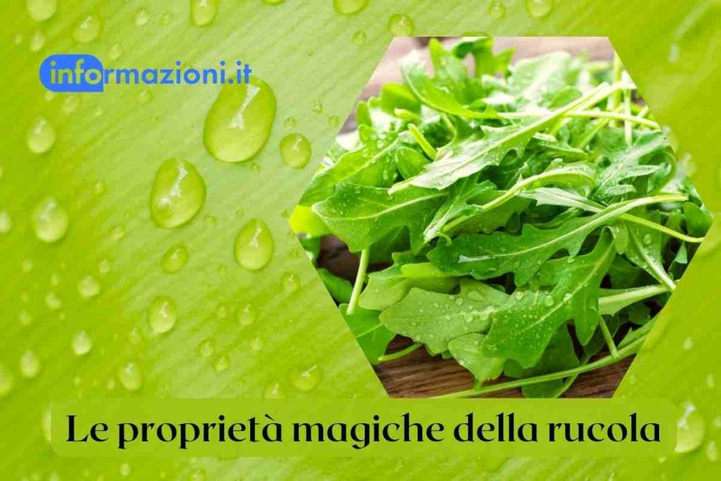 Gli incredibili benefici della rucola, fai molto male a sottovalutarla ...
